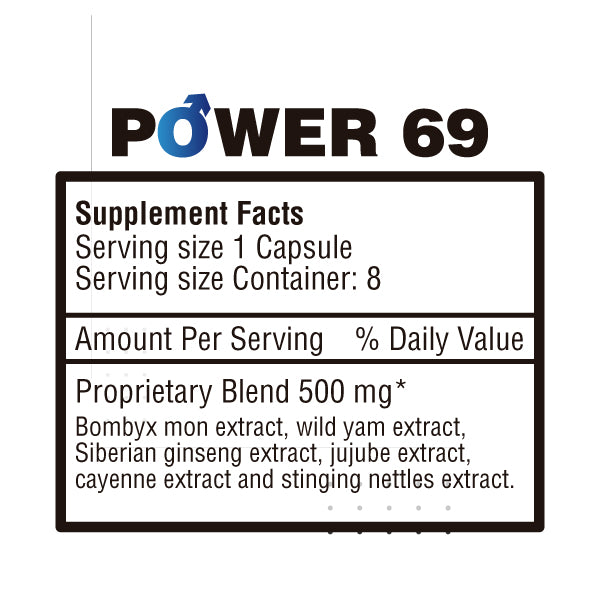 POWER 69 X 2 PROMO PASTILLAS POTENCIADORAS - Trt30